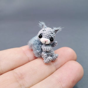 Custom Micro Squirrel Dollhouse Miniature Tiny Squirrel. Doll Pet ...