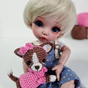 Custom Micro Chihuahua Dollhouse Miniature Tiny Dog. Doll Pet Puppy ...