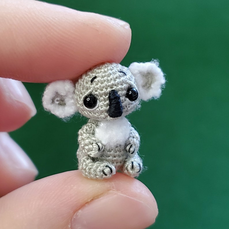 Custom Micro Koala Dollhouse Miniature Tiny Koala. Doll Pet - Etsy