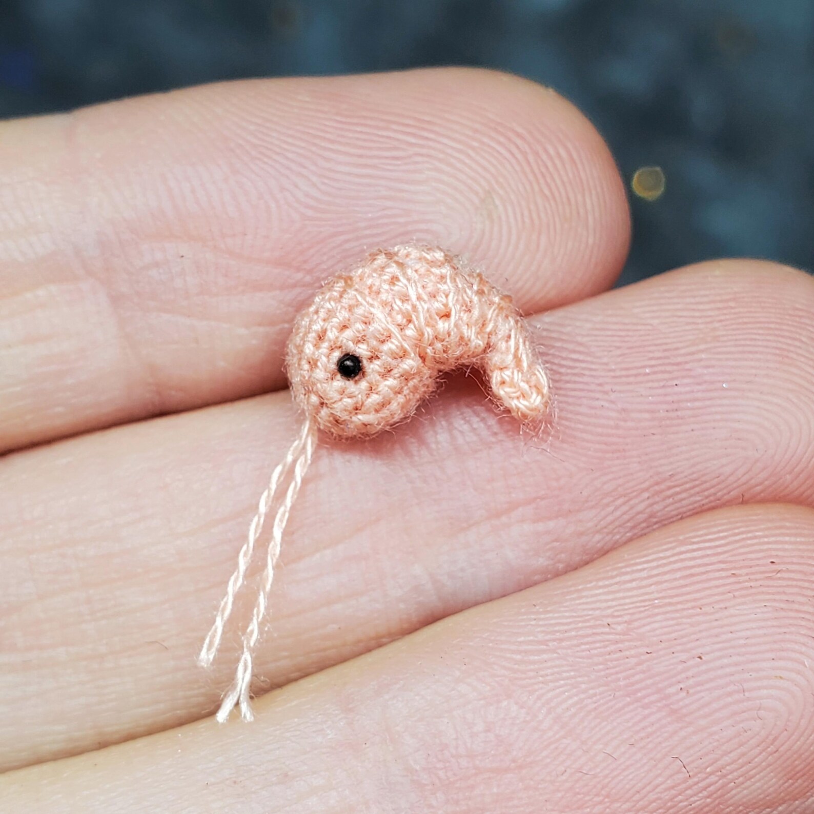 Crochet Micro Shrimp: Realistic Miniature Amigurumi - Etsy