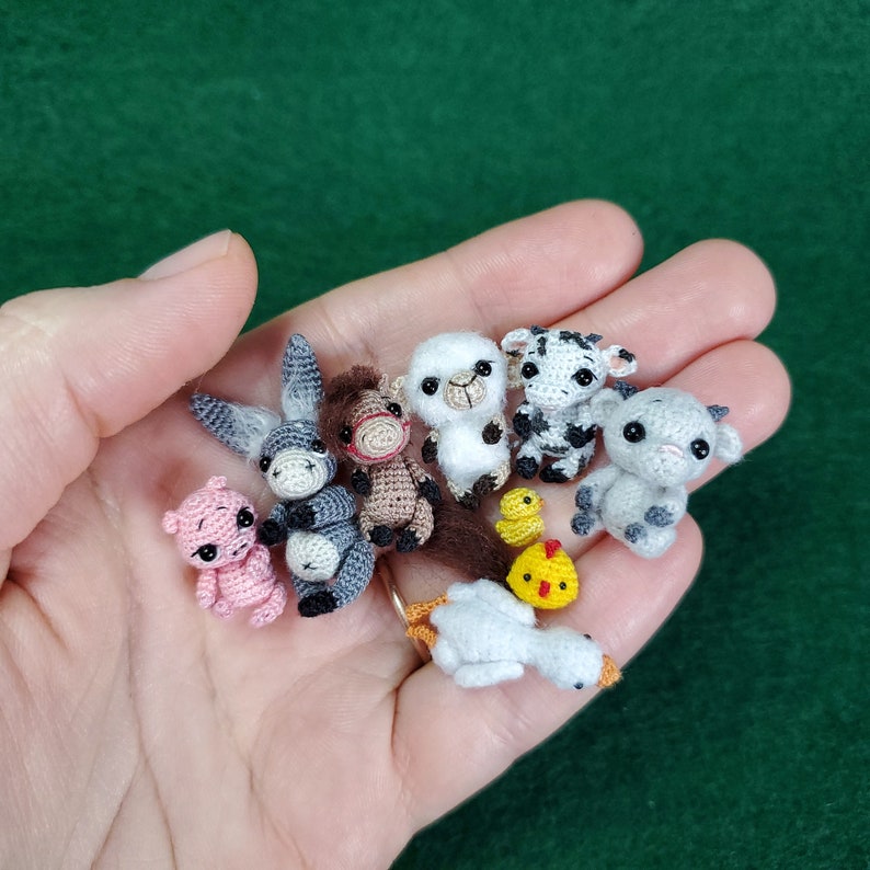 Custom Micro Horse Dollhouse Miniature Tiny Horse. Doll Pet - Etsy