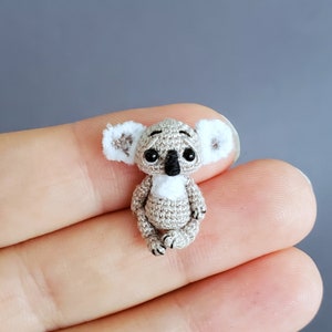 Custom Micro Koala Dollhouse Miniature Tiny Koala. Doll Pet Koala. Mini ...