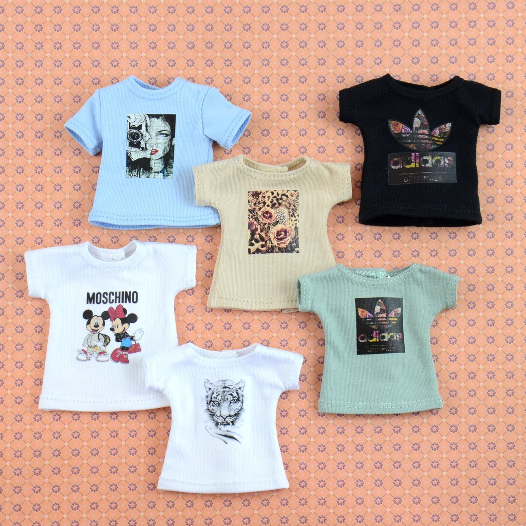 T-shirts With Sticker for Dolls, High Quality Doll Clothes, Outfit for ...