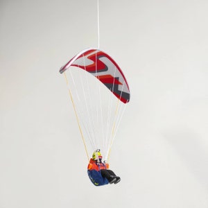 Paraglider PG, Felt Miniature, Small Model, Mini Paraglider, Gift for ...