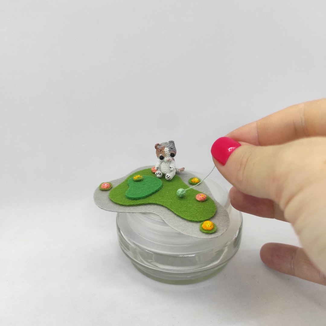 Custom Micro Kitten Dollhouse Miniature Tiny Cat. Doll Pet - Etsy