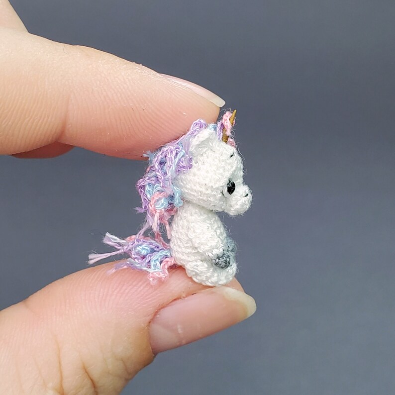 Custom Micro Unicorn Dollhouse Miniature Tiny Unicorn. Doll - Etsy