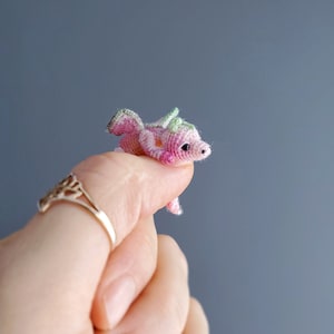 Custom Micro Baby Dragon. Dollhouse Miniature Tiny Dragon. Doll Pet ...