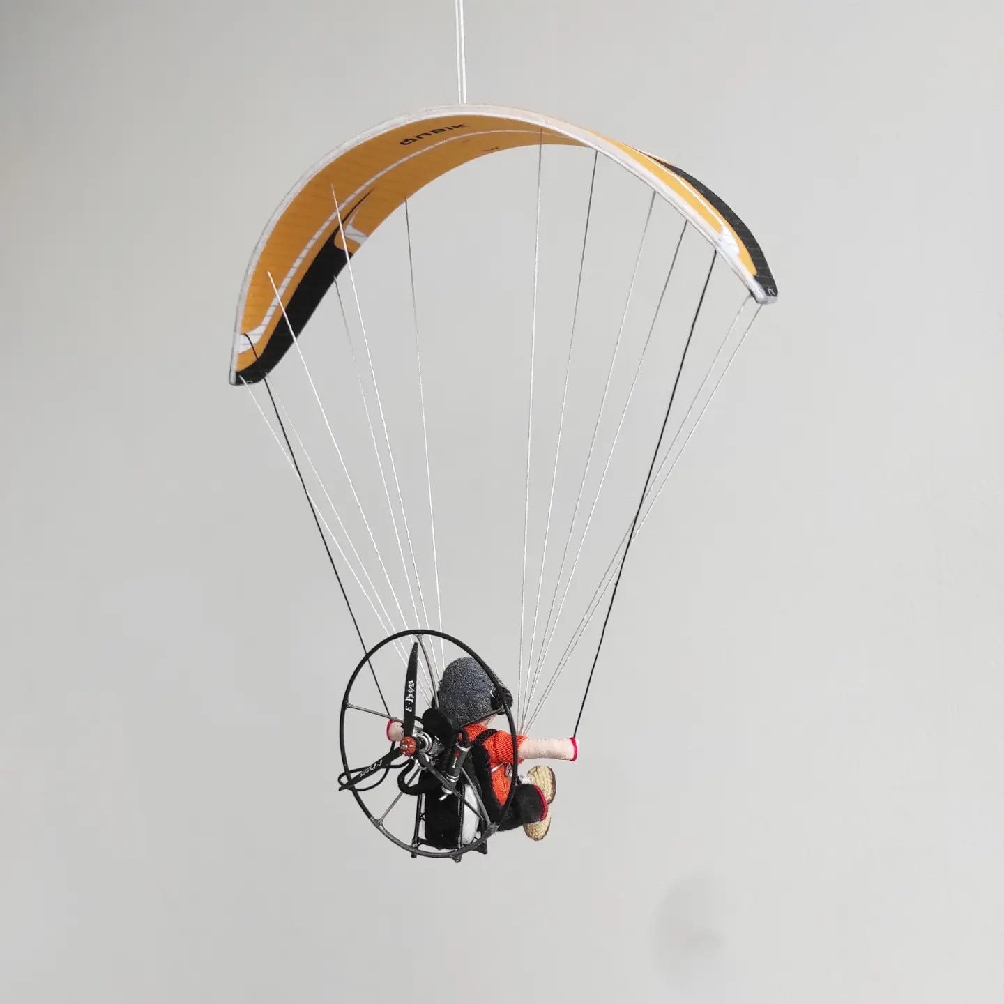 Paragliding With Motor