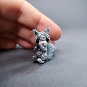 Custom Micro Squirrel Dollhouse Miniature Tiny Squirrel. Doll Pet ...