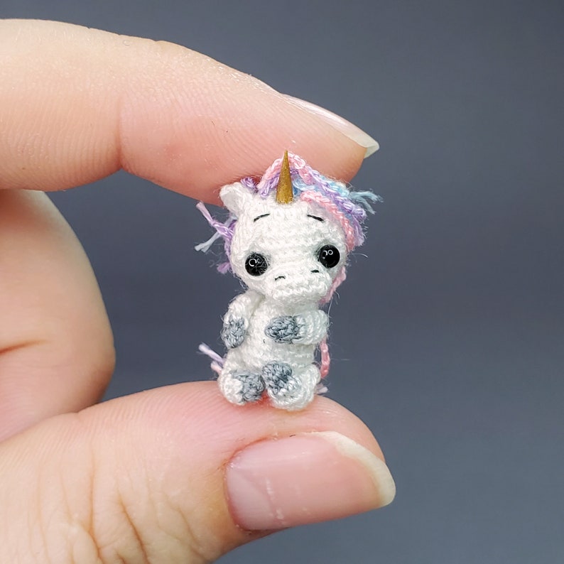 Custom Micro Unicorn Dollhouse Miniature Tiny Unicorn. Doll - Etsy