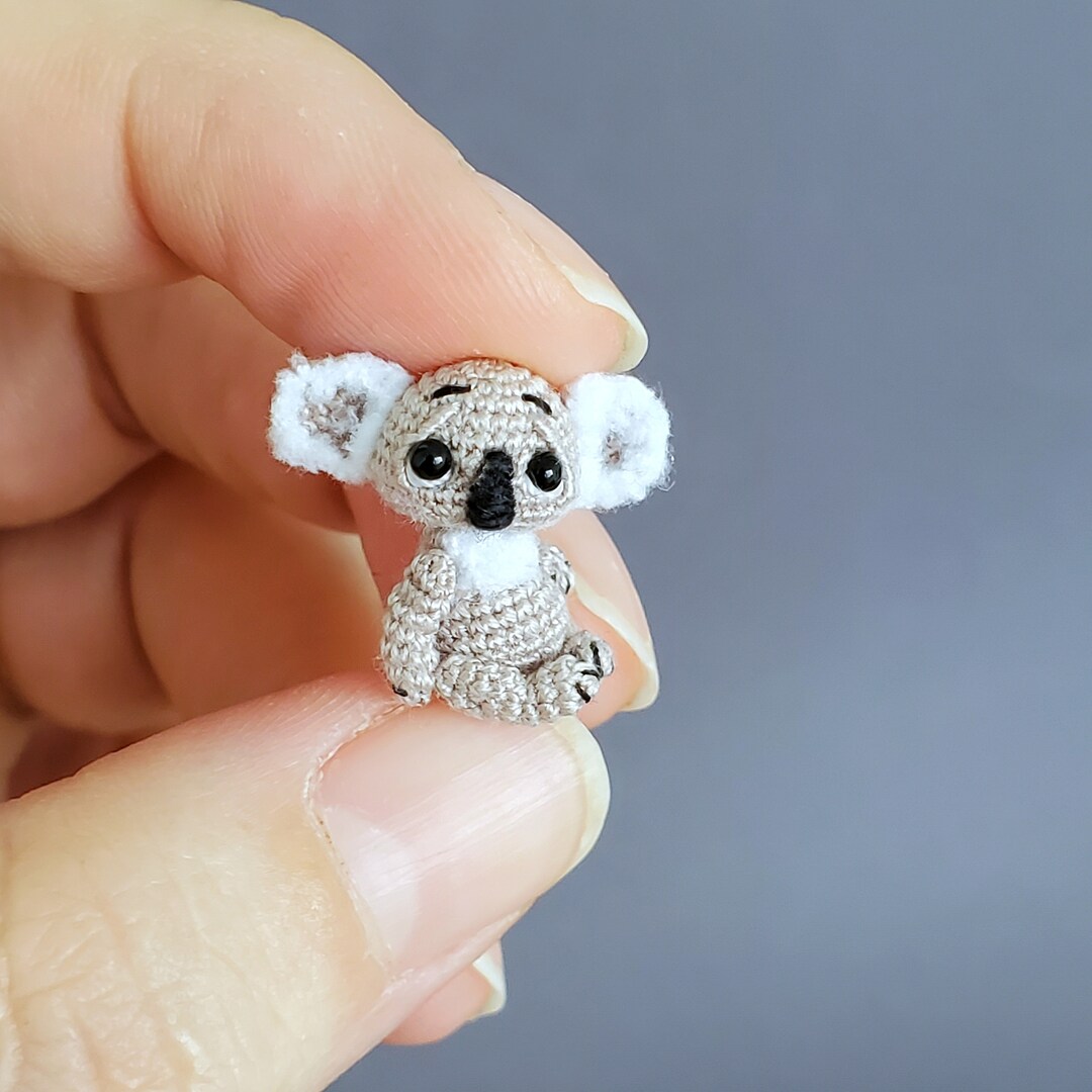 Custom Micro Koala Dollhouse Miniature Tiny Koala. Doll Pet Koala. Mini ...