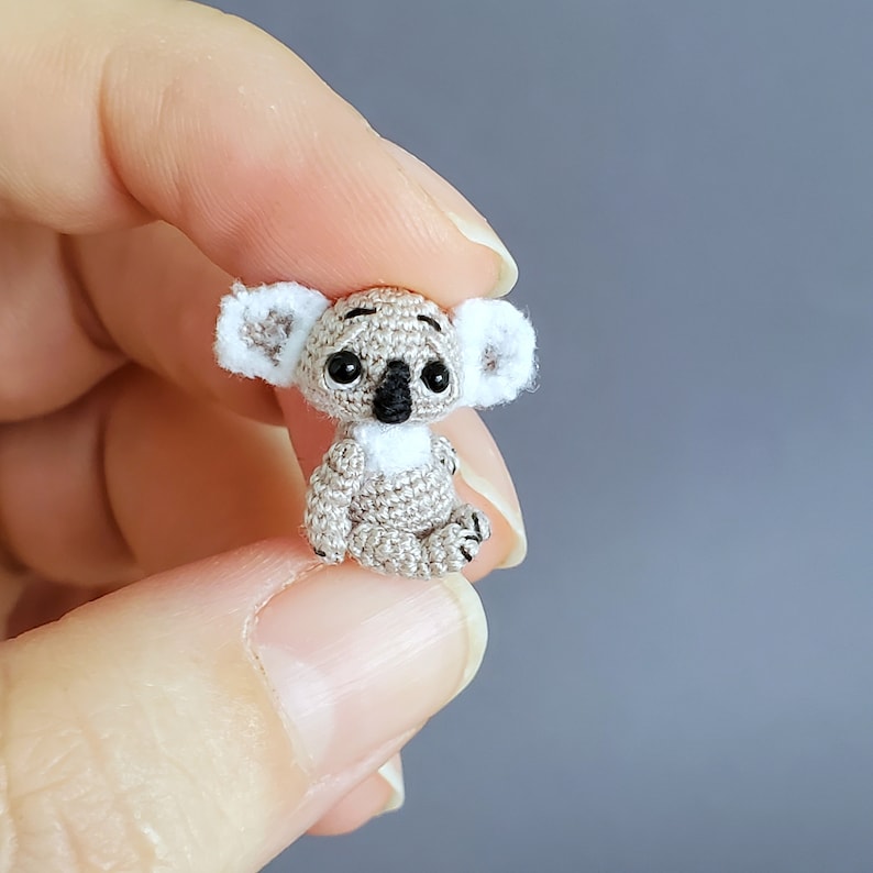Custom Micro Koala Dollhouse Miniature Tiny Koala. Doll Pet - Etsy