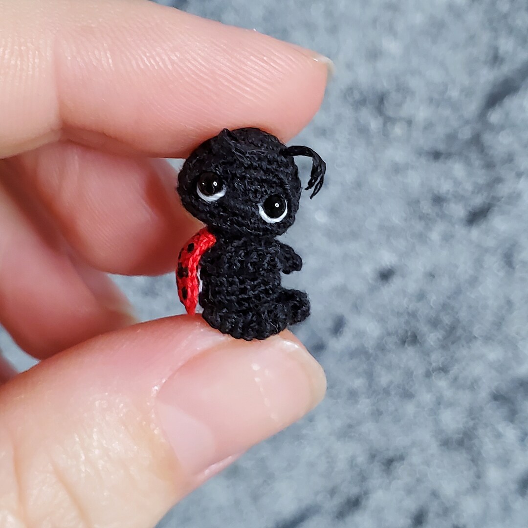 Custom Micro Ladybug Dollhouse Miniature Tiny Ladybug. Doll Pet Ladybug ...