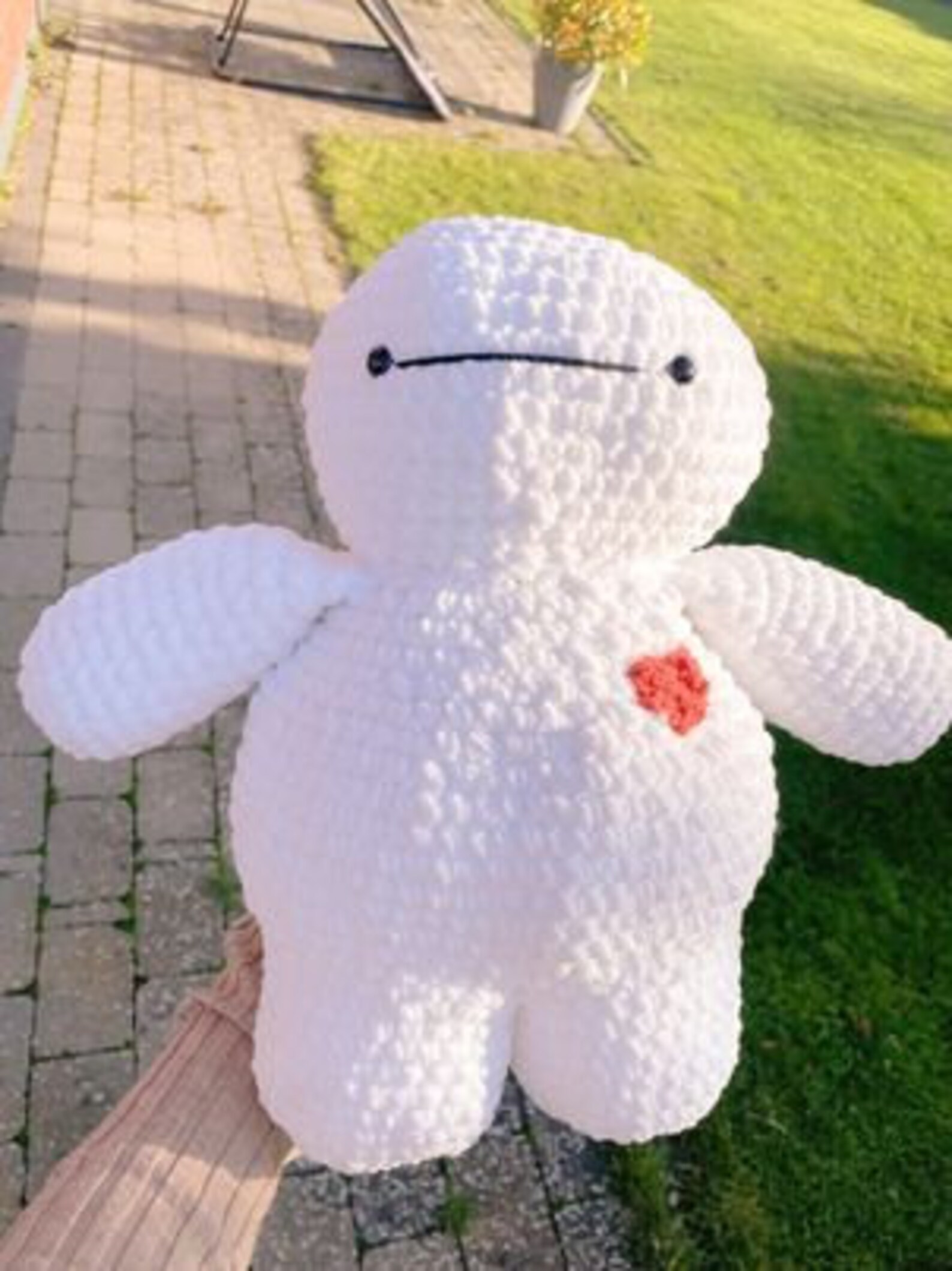 Baymax Inspired Plushie, Crochet Pattern - Etsy