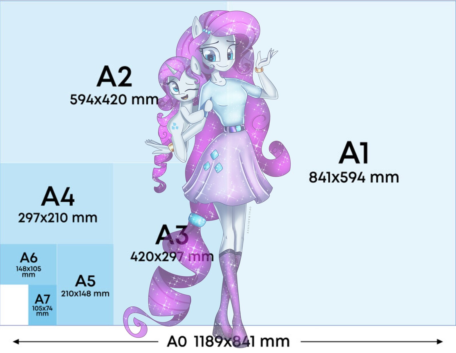 My Little Pony - {digital Download} Main Six Pony up {empty Background ...