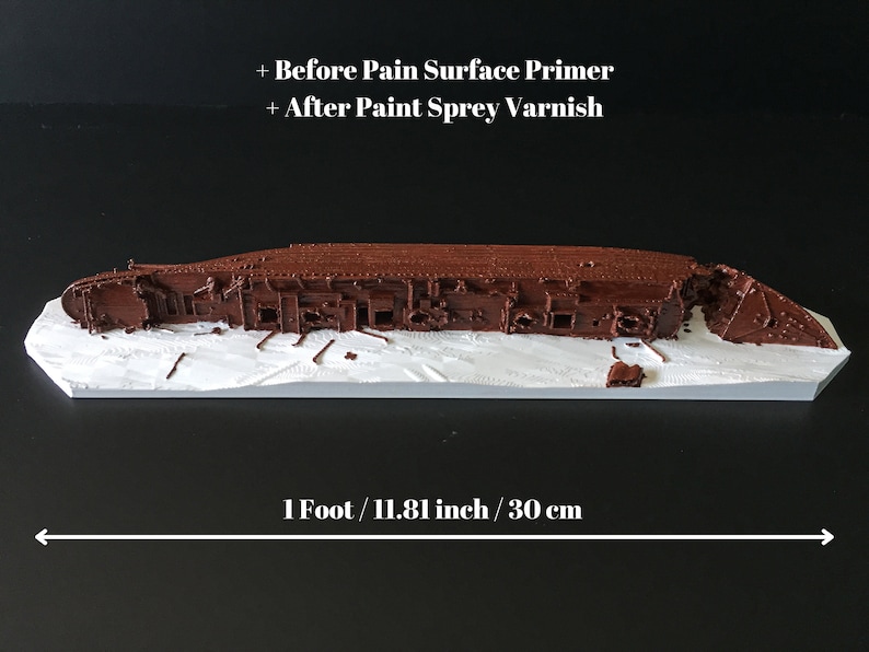 HMHS Britannic Wreck Model, Underwater Model, Britannic Wreck High ...