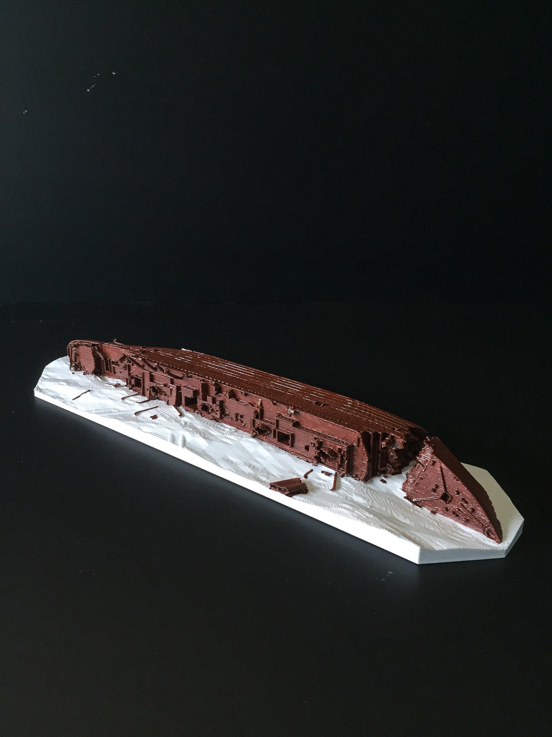 HMHS Britannic Wreck Model, Underwater Model, Britannic Wreck High ...