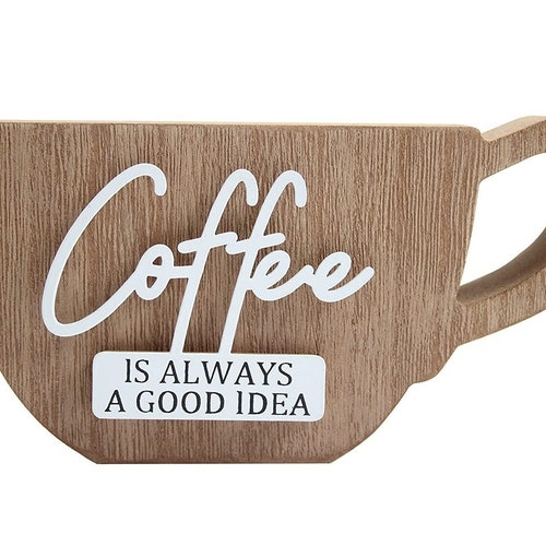 Wooden Small Coffee Sign for Counter Top Decoration Cute - Etsy