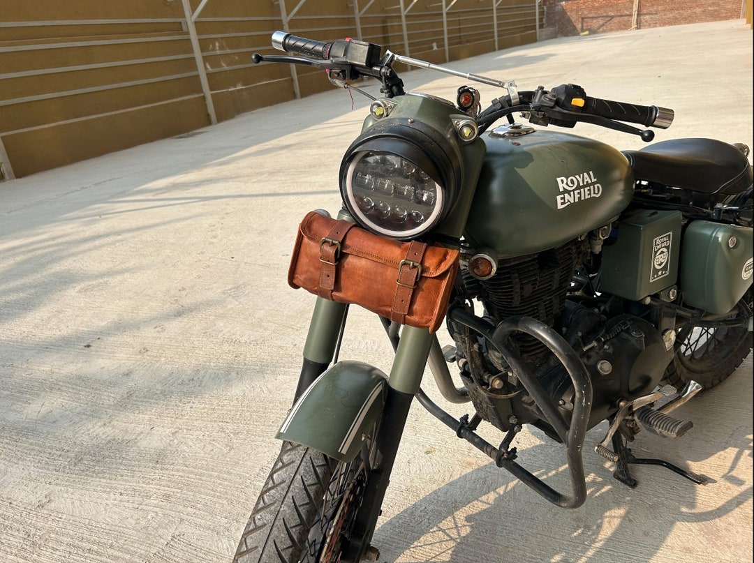 Motorcycle Saddle Bags,leather Vintage Pannier Bag,tool Organizer ...