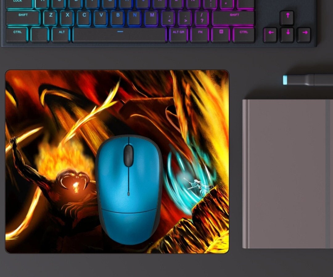 Gandalf Vs Balrog Mouse Pad - Etsy