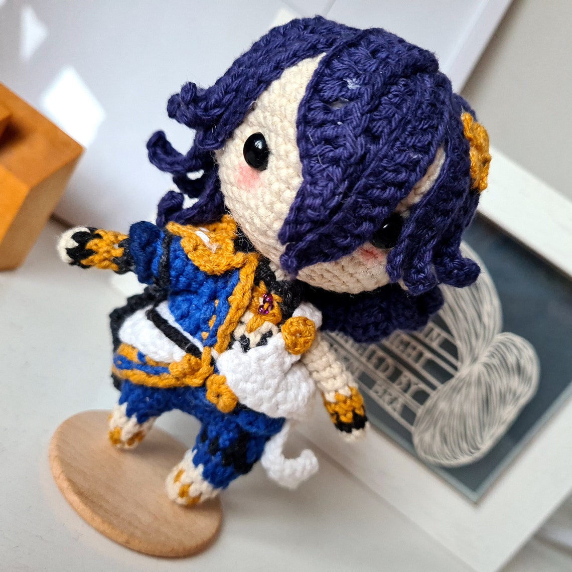 Dr. Ratio Honkai Star Rail HSR Inspired Unique Crochet Doll - Etsy Canada
