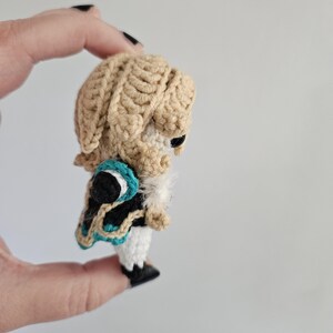 Aventurine HSR Inspired Tiny Crochet Doll Honkai Star Rail - Etsy