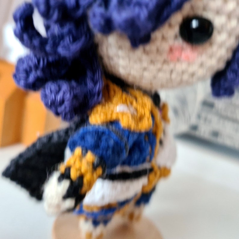 Dr. Ratio Honkai Star Rail HSR Inspired Unique Crochet Doll - Etsy New ...