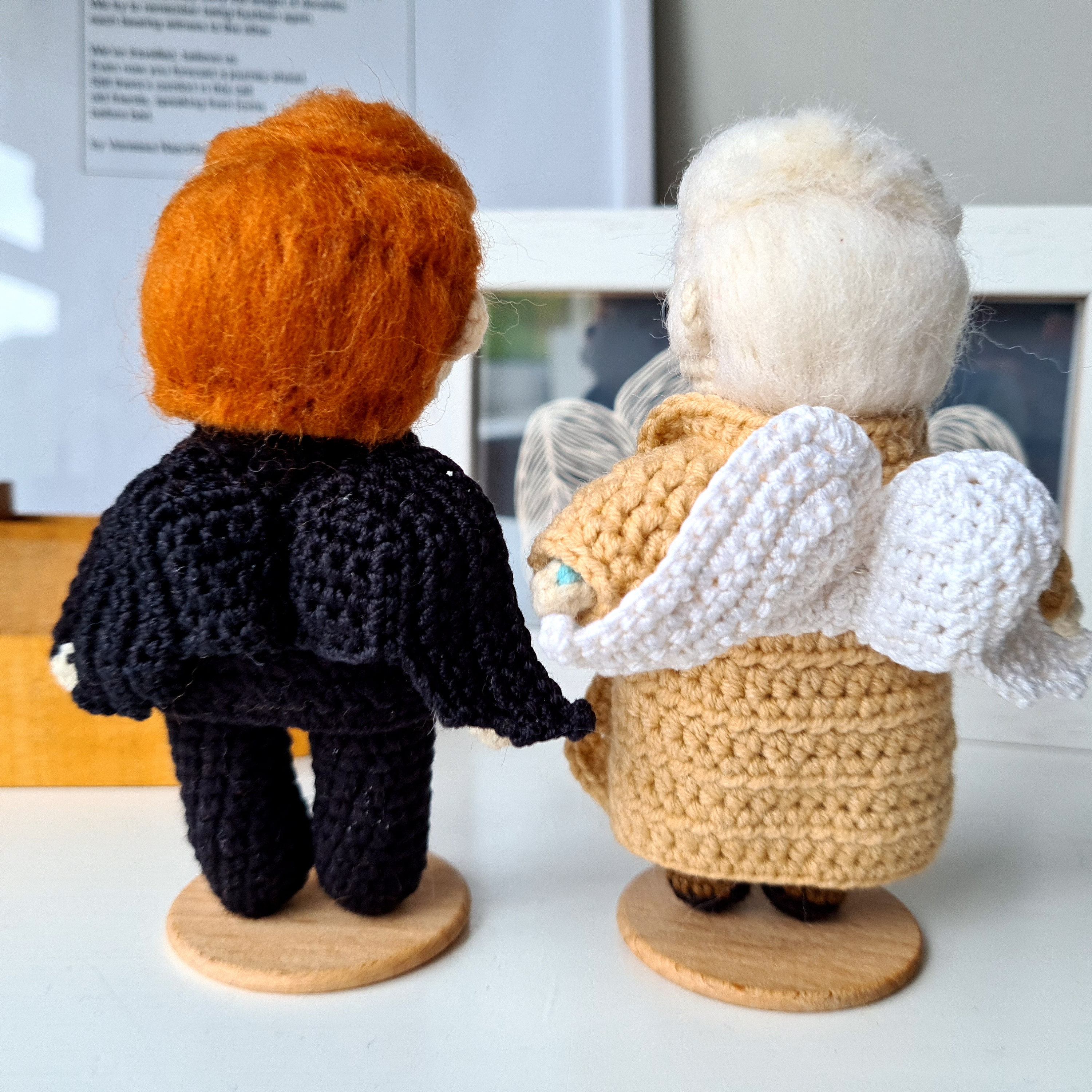 Good Omens Crowley and Aziraphale Ineffable Husbands Chibi - Etsy Australia