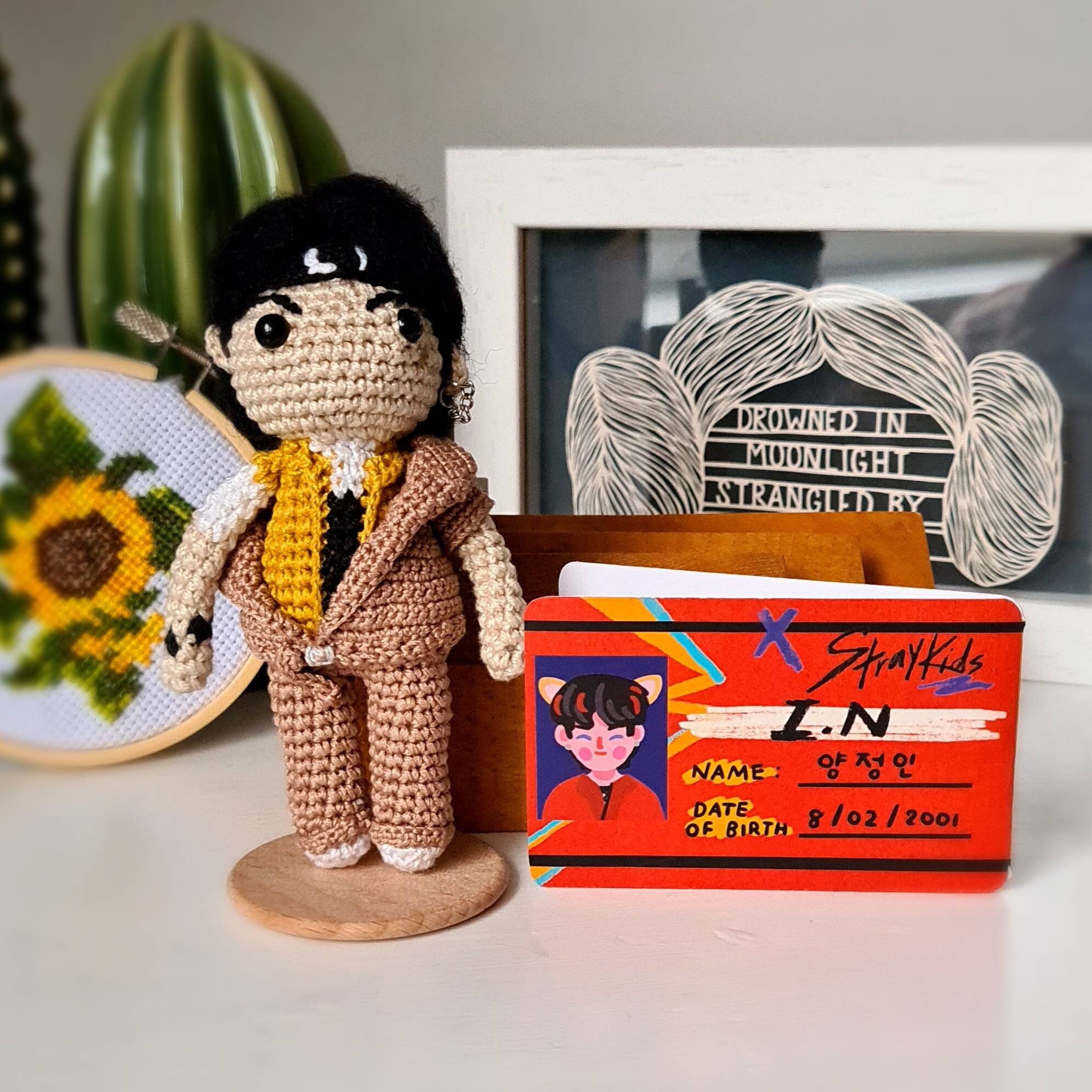SKZ I.N Noeasy Doll | Stray Kids | Kpop | Crochet | Collectible ...
