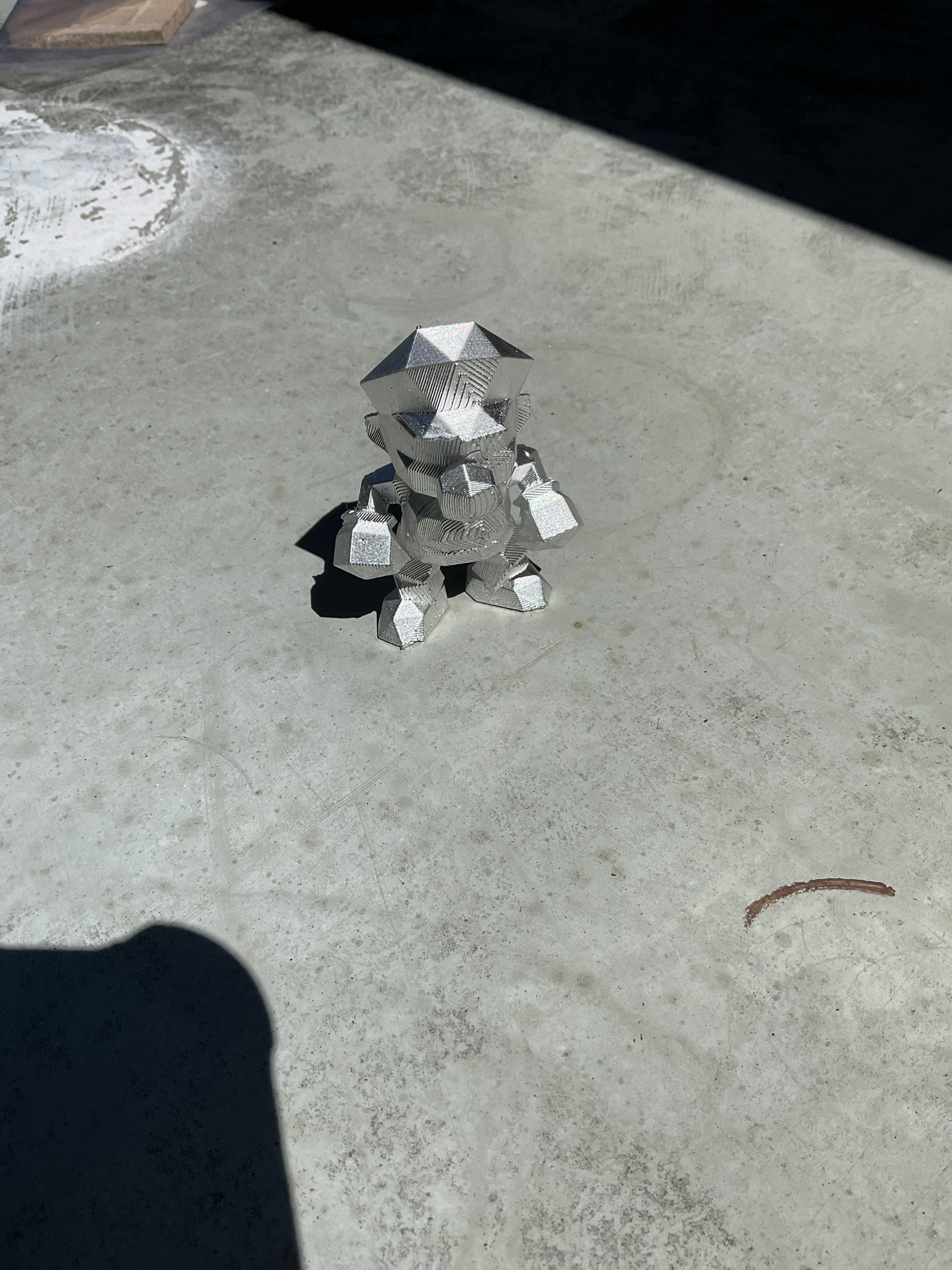 Super Mario 64 Metal Mario 3D Printed Model Figure - Etsy