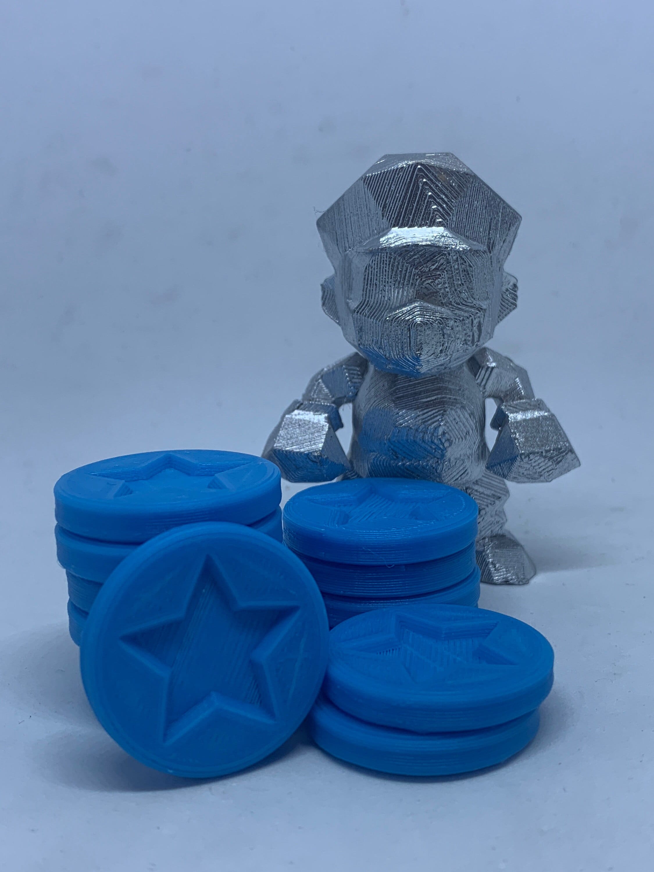 Super Mario 64 3D Printed Blue Coins | Pack of 12 Coins | Grab Them ...