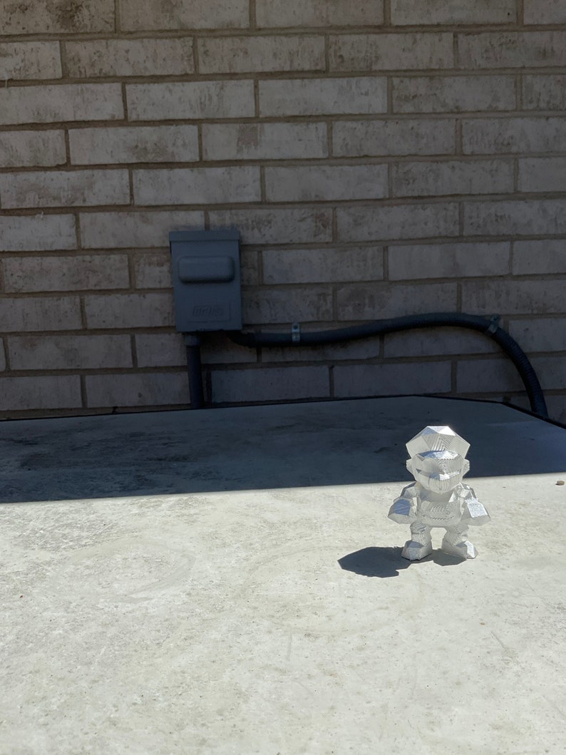 Super Mario 64 Metal Mario 3D Printed Model Figure - Etsy