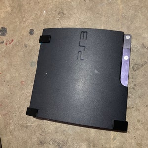 3 Piece 3D Printed Sony Playstation 3 Slim Wall Holder Mount - Etsy
