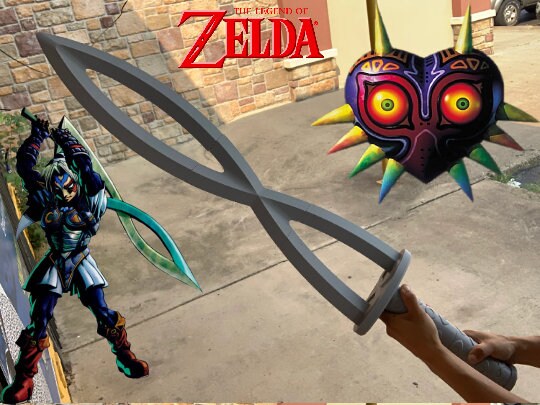 The Legend of Zelda Majora's Mask Fierce Deity Link's - Etsy