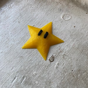 3D Printed Super Mario 64 Power Super Star N64 64 | Mario Kart ...