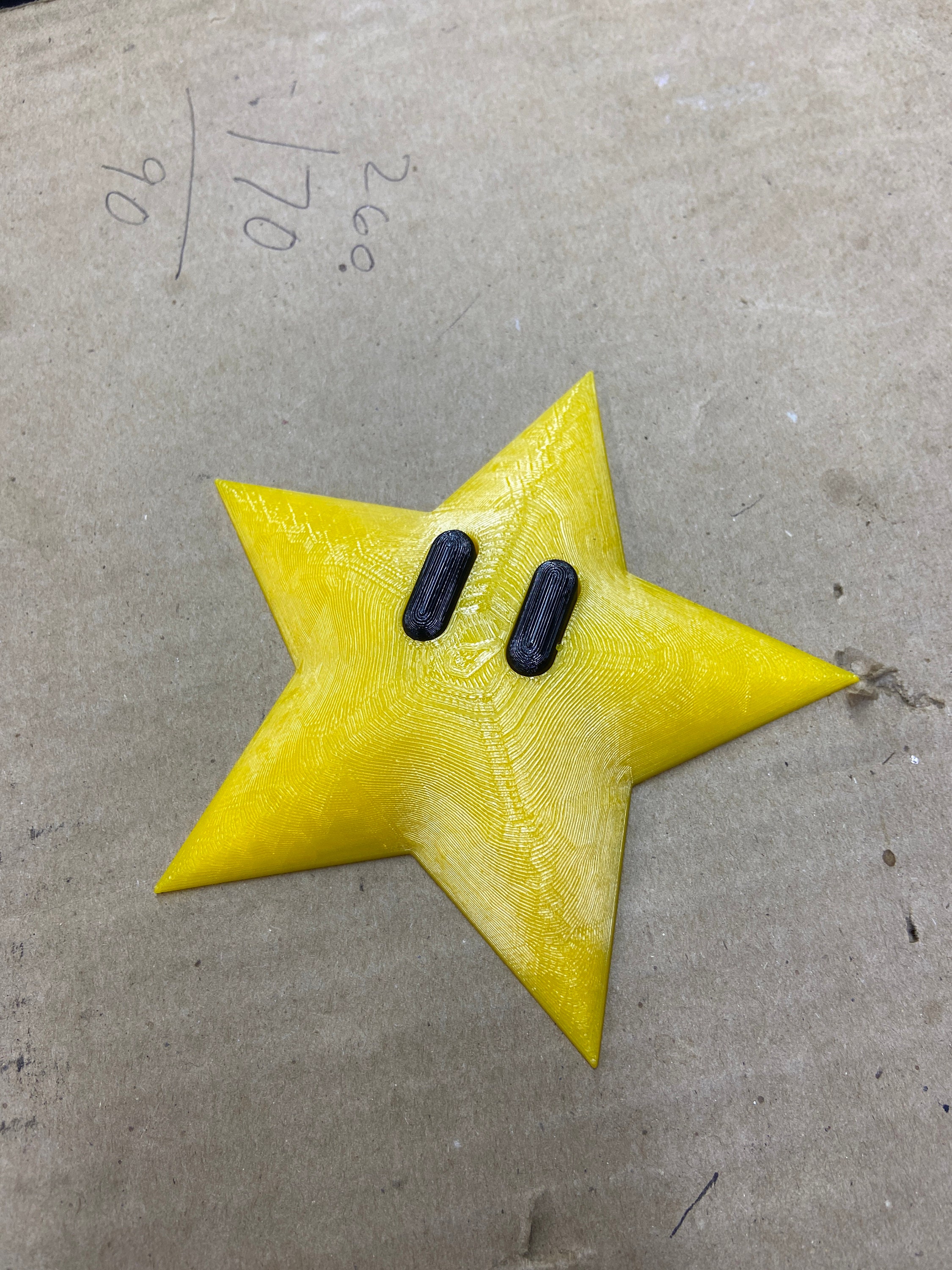 3D Printed Super Mario 64 Power Super Star N64 64 | Mario Kart ...