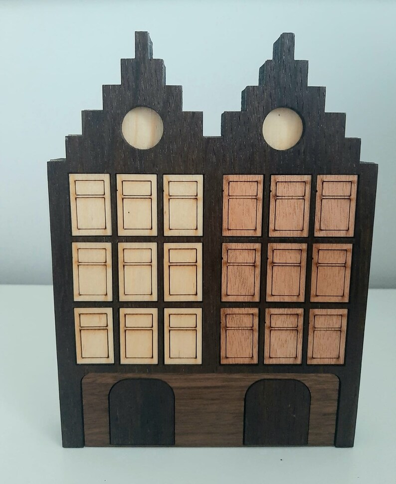Wooden House Svg - Laser Cut Files - Etsy
