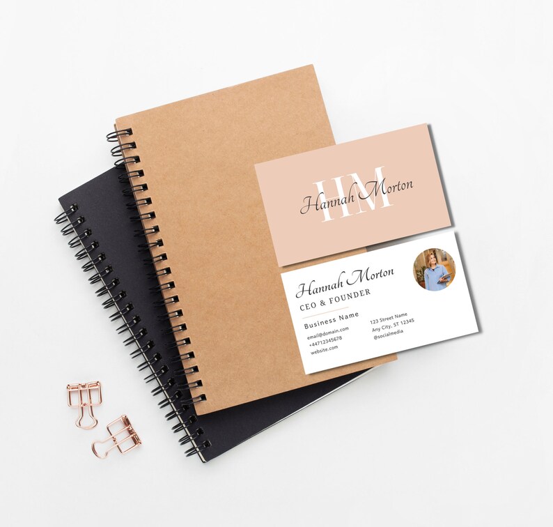 CEO Business Card Template, Founder Business Card, Printable Business ...