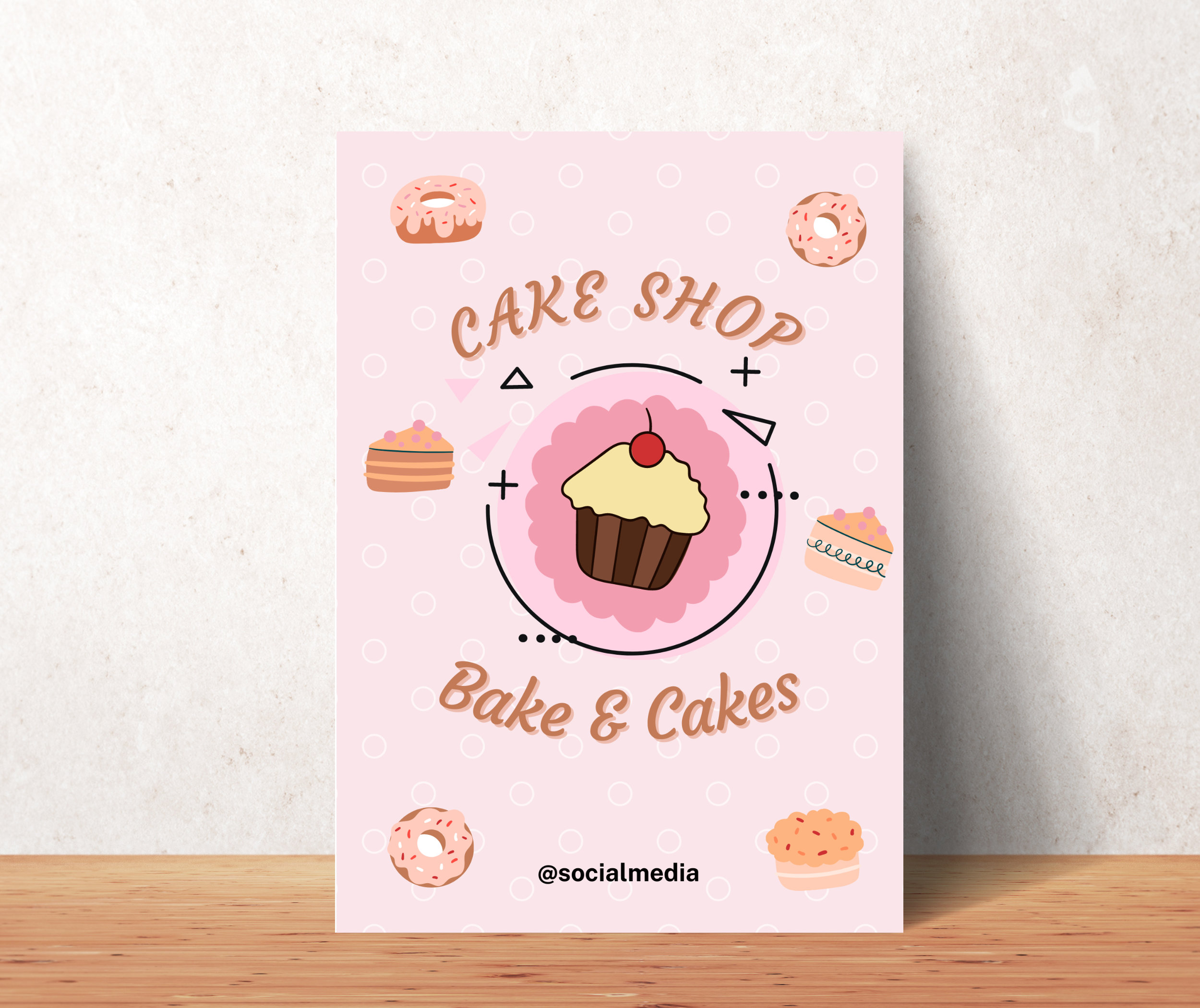 Cake Flyer, A5 Cake Leaflets, A5 Brochures, Cake Business Leaflet, A5 ...