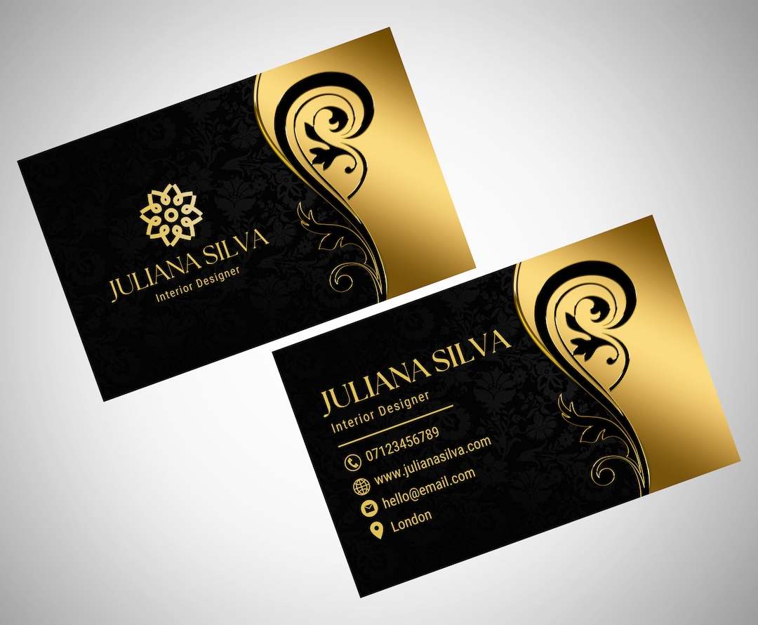 Editable Business Cards Business Cards Mehndi Business Cards Double ...