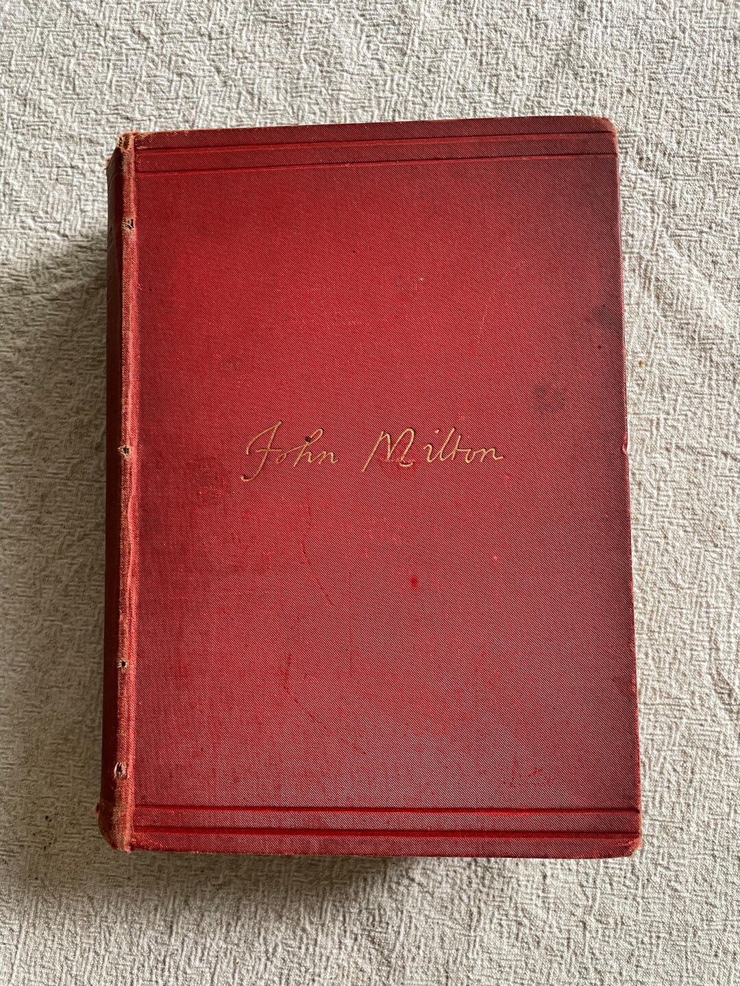 The Poetical Works of Milton Vintage Book - Etsy