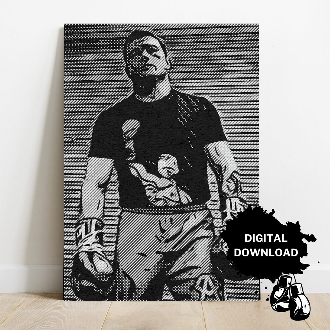 Canelo Alvarez Printable Poster, Wall Art, Mexican Legend, Undisputed ...