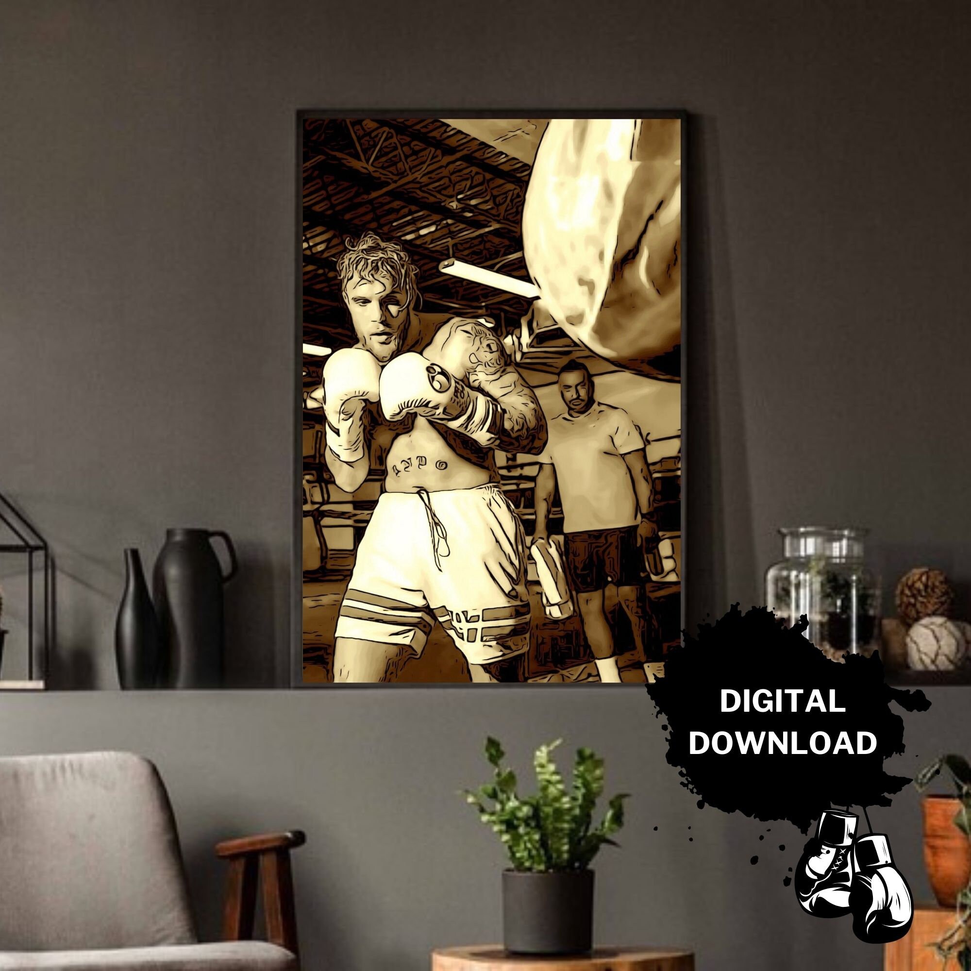 Jake Paul Poster, Printable Poster, Boxing Maverick, Influencer ...