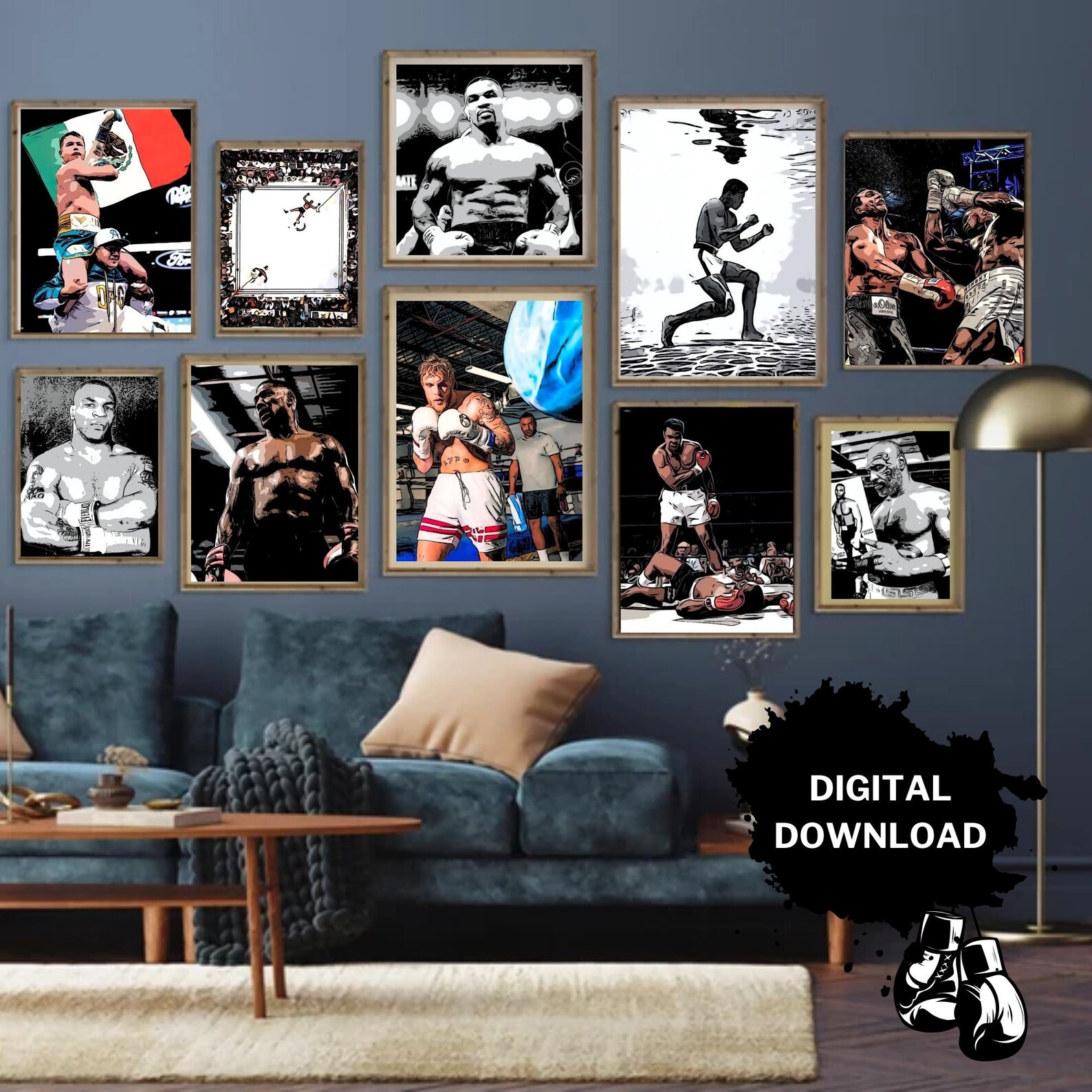 Jake Paul Poster, Printable Poster, Boxing Poster, Boxing Influencer ...