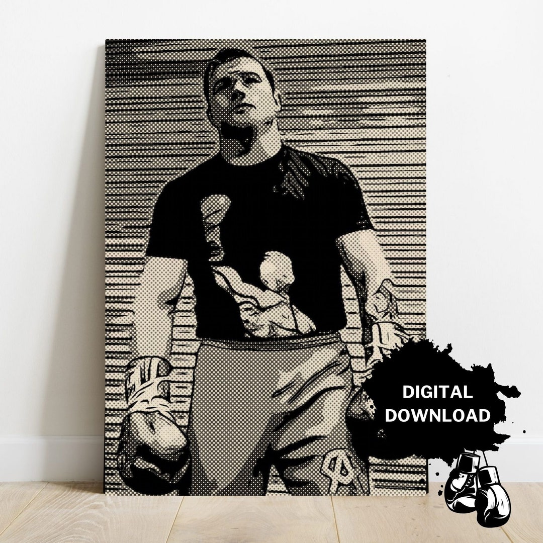 Canelo Alvarez Printable Poster, Wall Art, Wall Poster, Undisputed ...