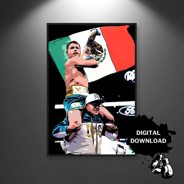 Canelo Alvarez Poster - Etsy