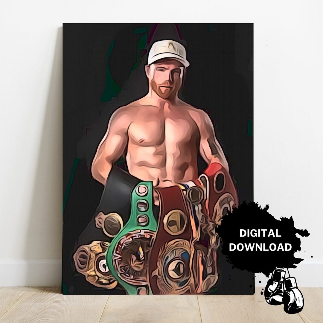 Canelo Alvarez Digital Download Poster, Printable, Boxing Great, Pound ...