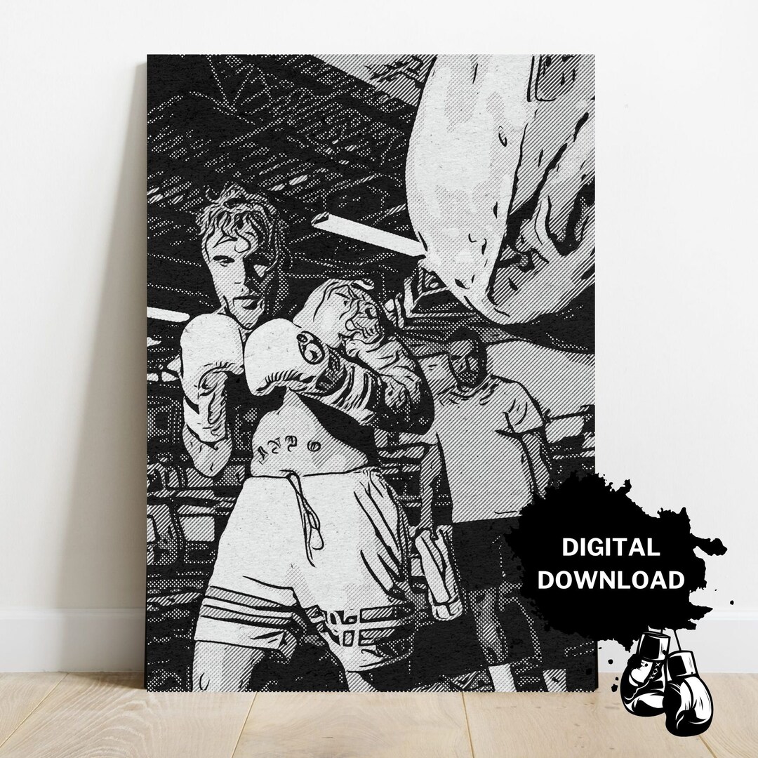 Jake Paul Poster, Printable Poster, Boxing Poster, Digital Download ...