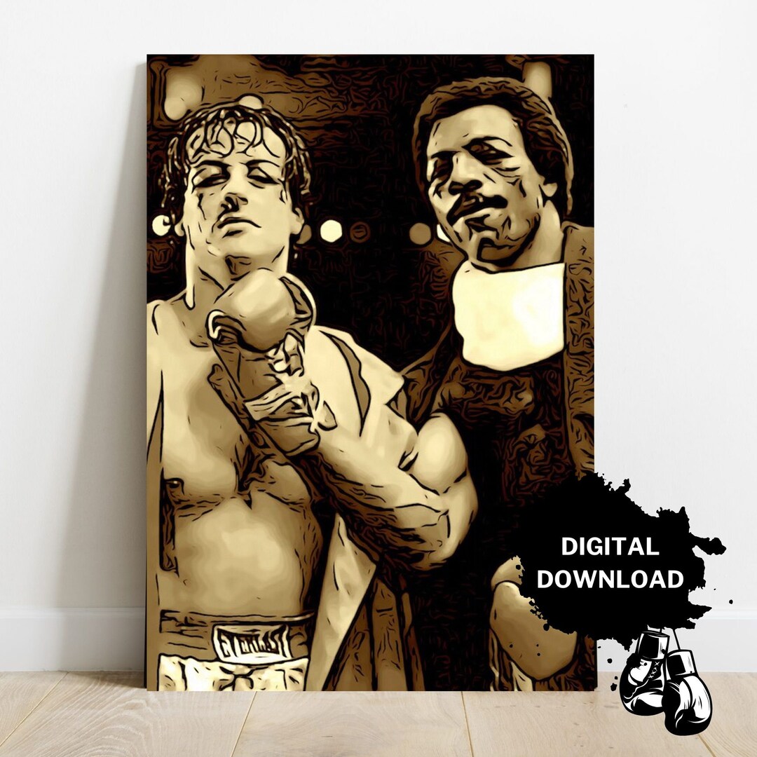 Creed Poster, Man Cave Boxing Poster, Boxing Great, Heavyweight Boxing ...