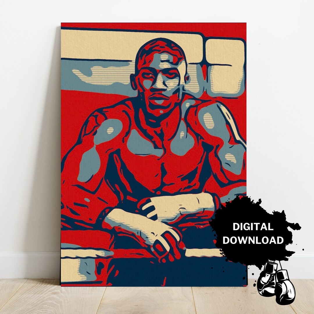 Anthony Joshua Poster, Printable, Boxing Wall Art, Heavyweight ...